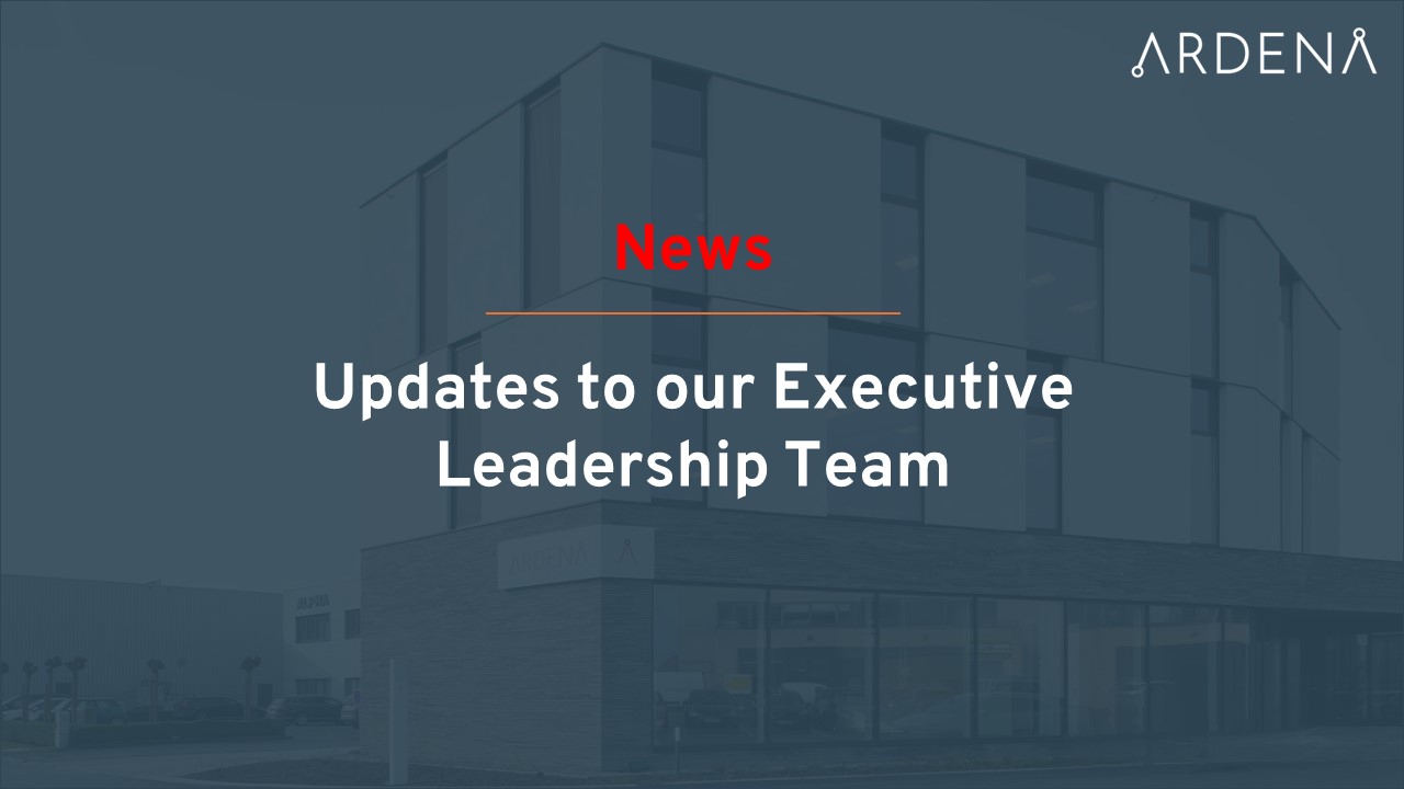 Leadership Changes Announced | Ardena Nanomedicine